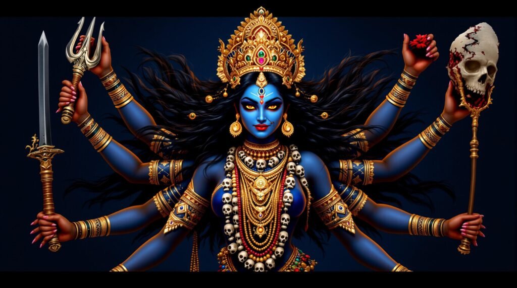 Chamunda Mantra ( Navam Mantra ) - Orange Robes